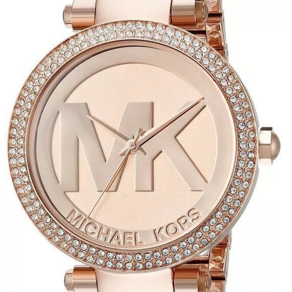 Michael Kors | Other | Michael Kors Womens Mk5865 Parker Rose Gold ...